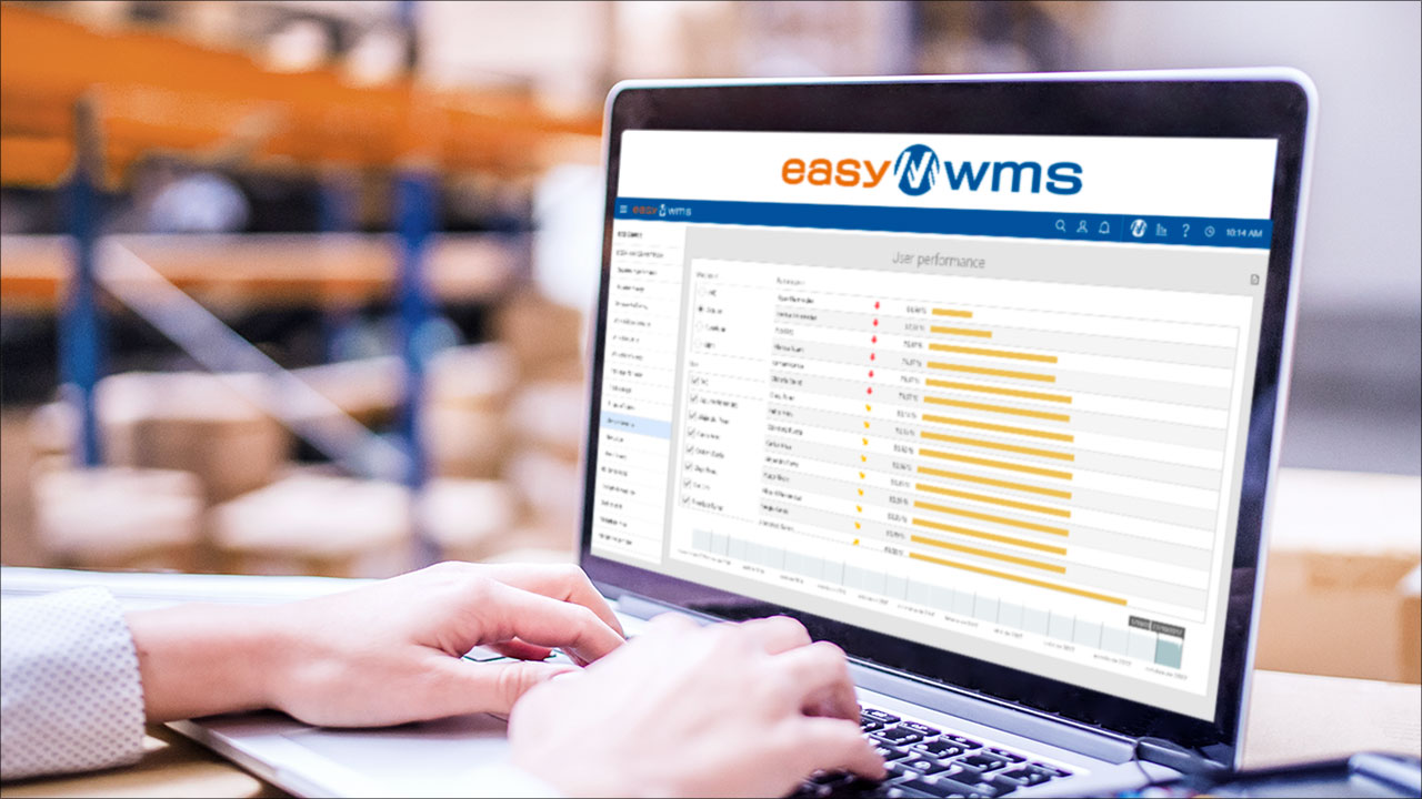 Video Supply Chain Analytics Software - Easy WMS module - Mecalux.co.za