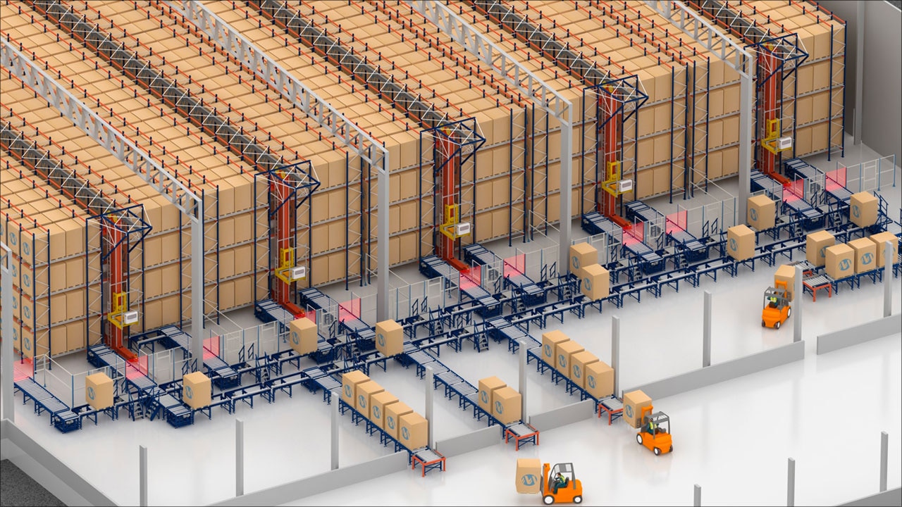 Video automated systems at British Sugar's new warehouse - Mecalux.co.za