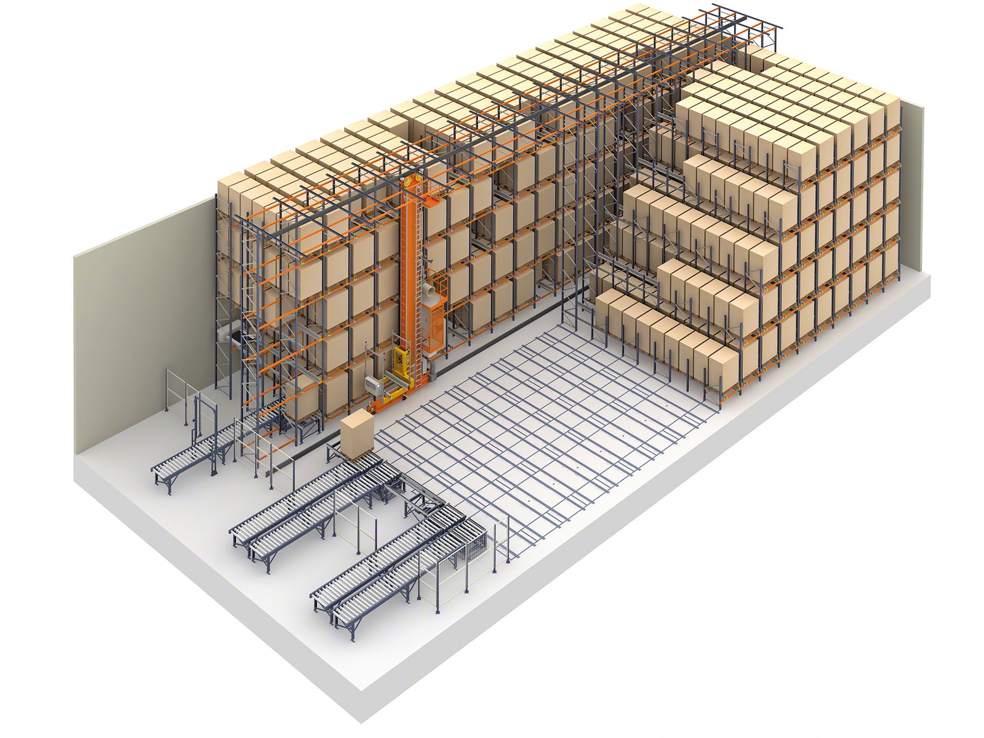 Automated Pallet Shuttle - Mecalux.co.za
